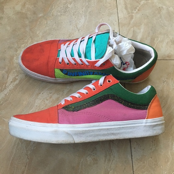 Vans | Shoes | Vans Custom Painted Toy Story Buzz Lightyear Old Skool ...